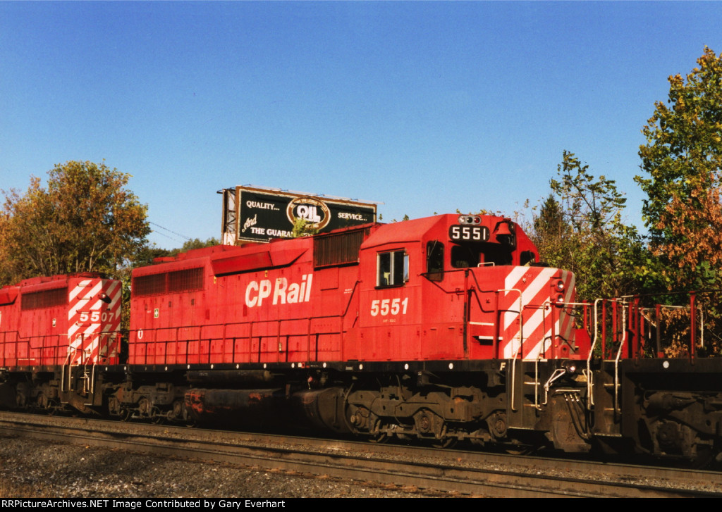 CP SD40 #5551 - Canadian Pacific